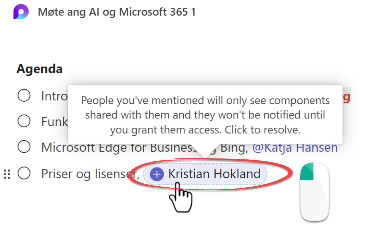 Hvordan bruke Microsoft Loop i Teams møter